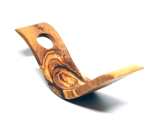 Olivewood Wine Bottle Balance - Step